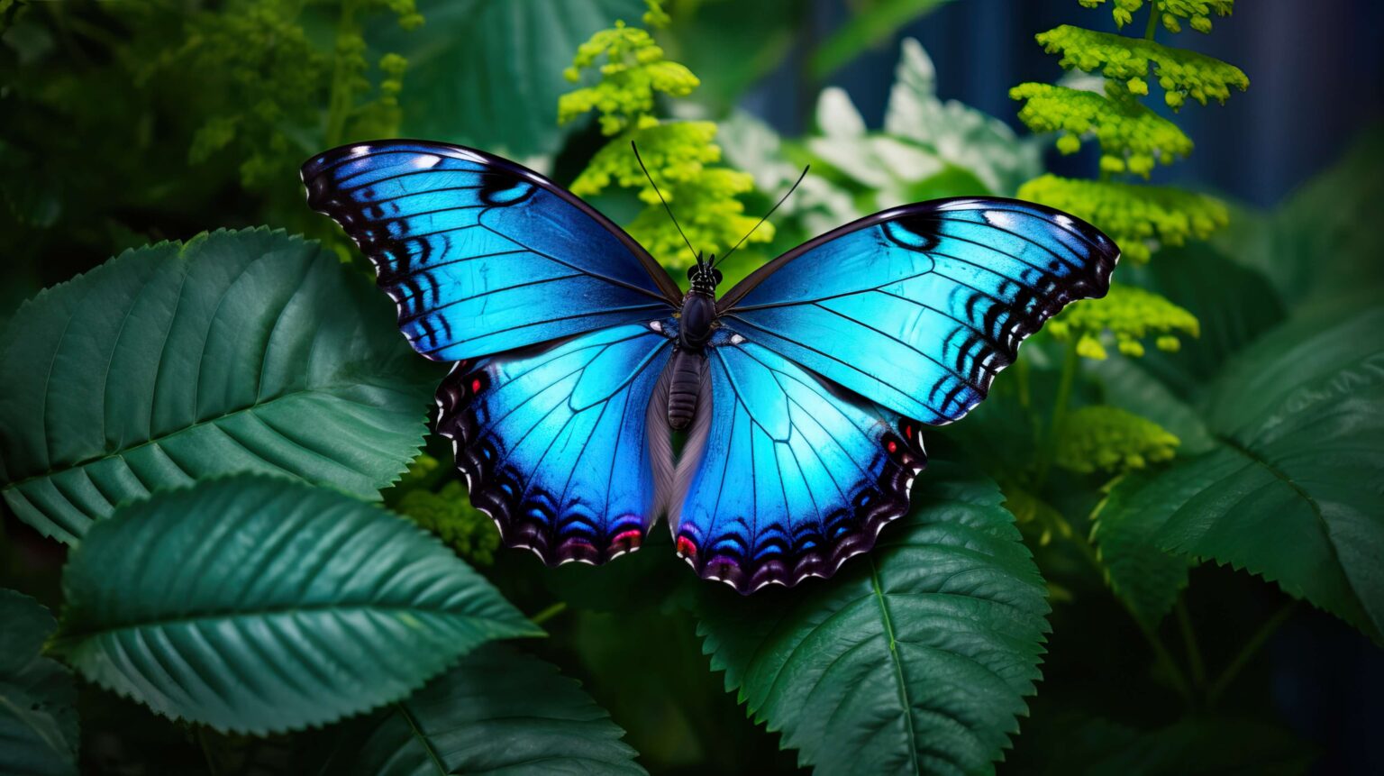 Beautiful Blue Butterfly Wallpapers For Free, 4k