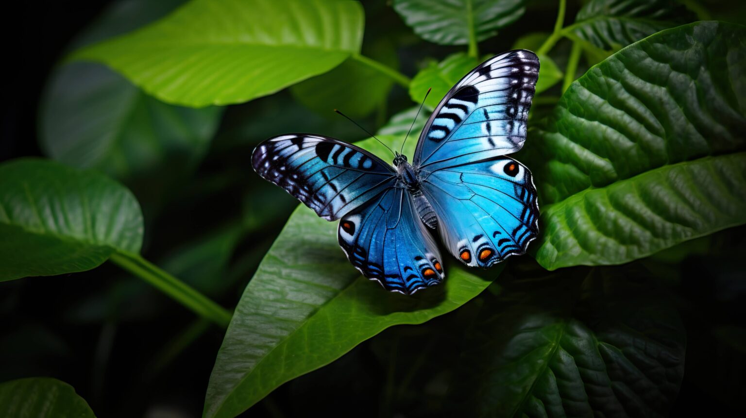 Beautiful Blue Butterfly Wallpapers For Free, 4k