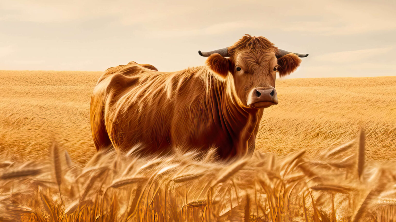 4k Brown Cow Wallpapers For Free