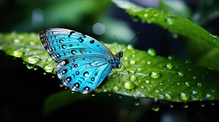 Beautiful Blue Butterfly Wallpapers For Free, 4k