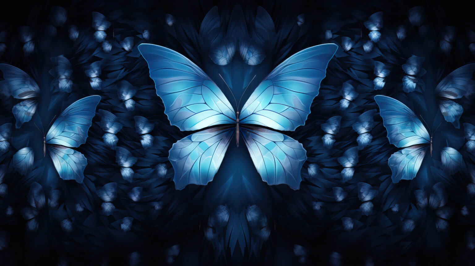 Beautiful Blue Butterfly Wallpapers For Free, 4k