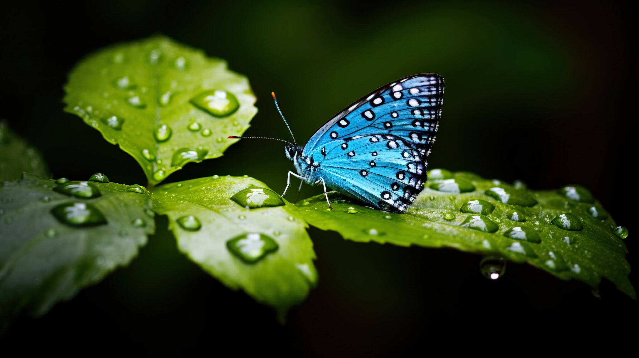Beautiful Blue Butterfly Wallpapers For Free, 4k