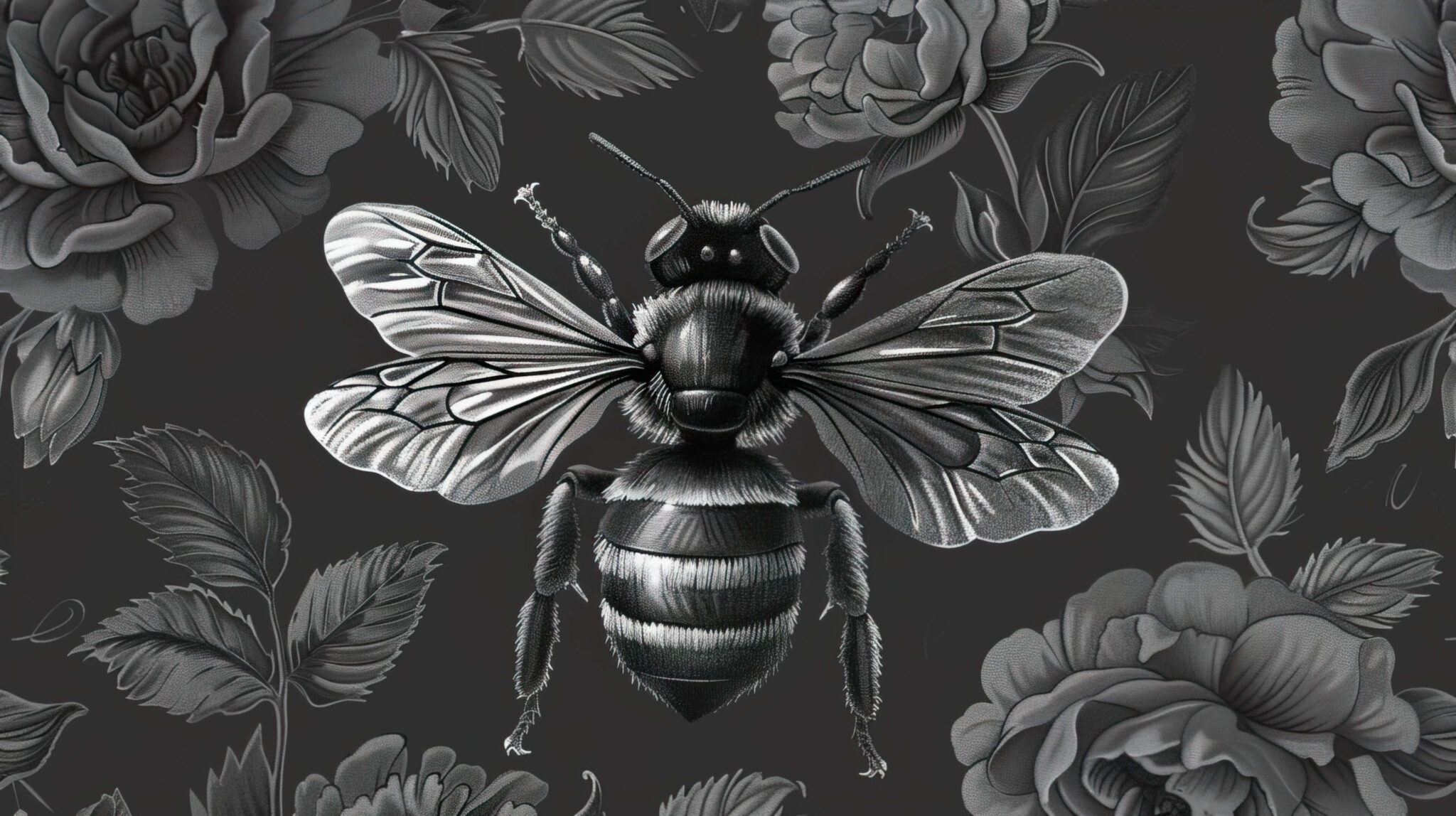 Aesthetic Bee Wallpaper, Free, 4k