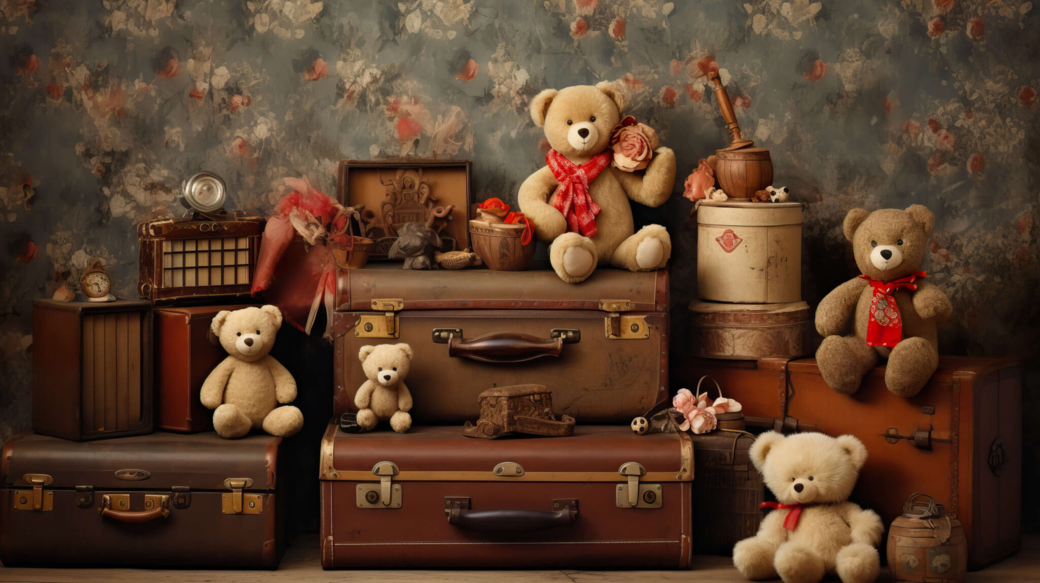 Aesthetic Teddy Bear Wallpaper, Free, 4k