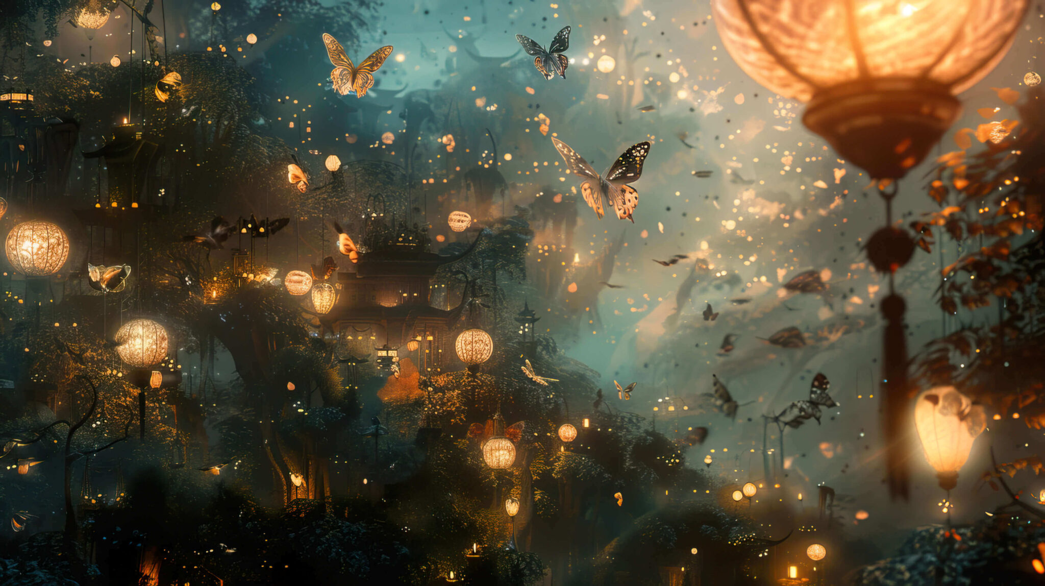 Moth Wallpaper, Free, 4k
