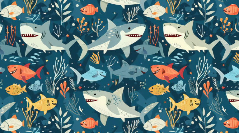 Cute Shark Wallpaper, Free, 4k