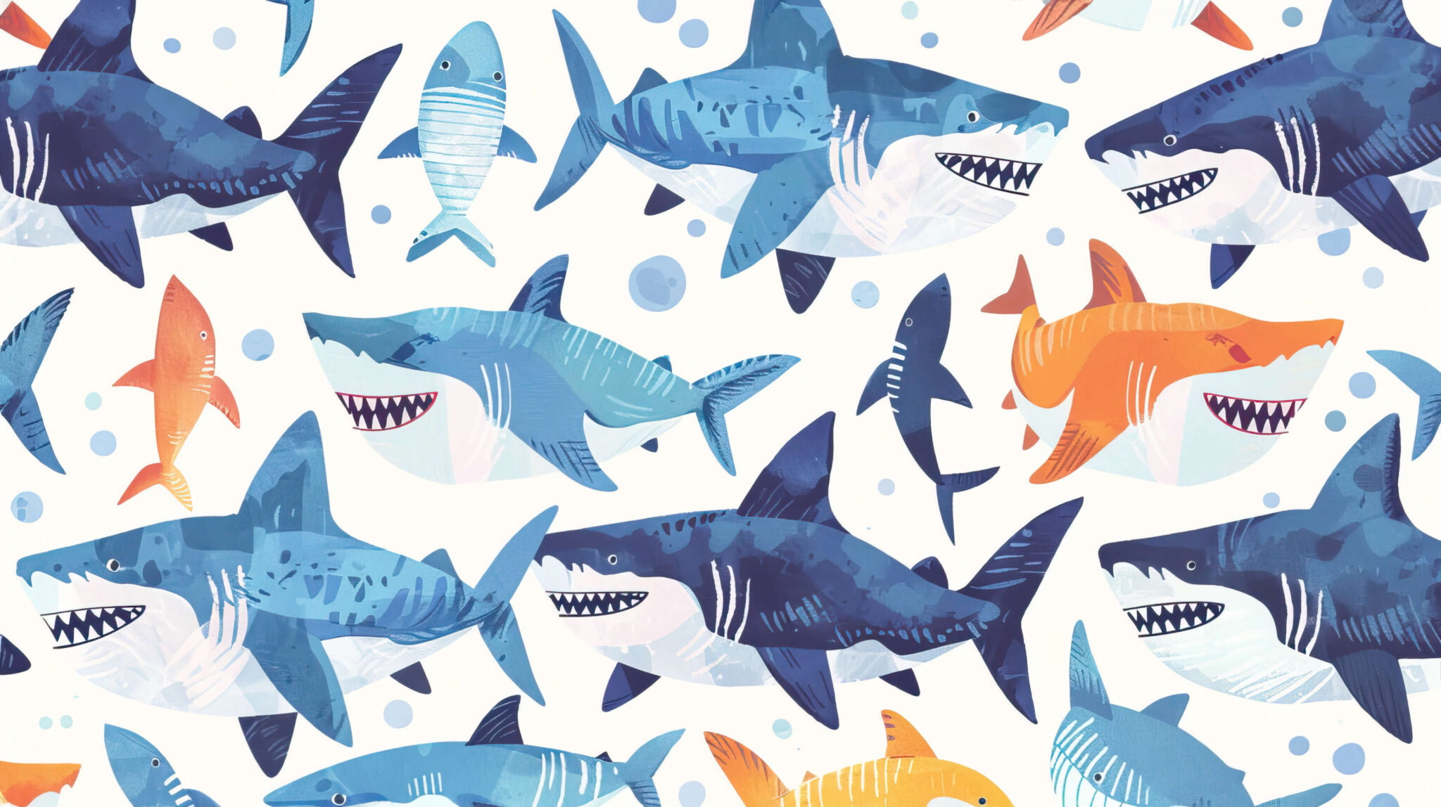 Cute Shark Wallpaper, Free, 4k