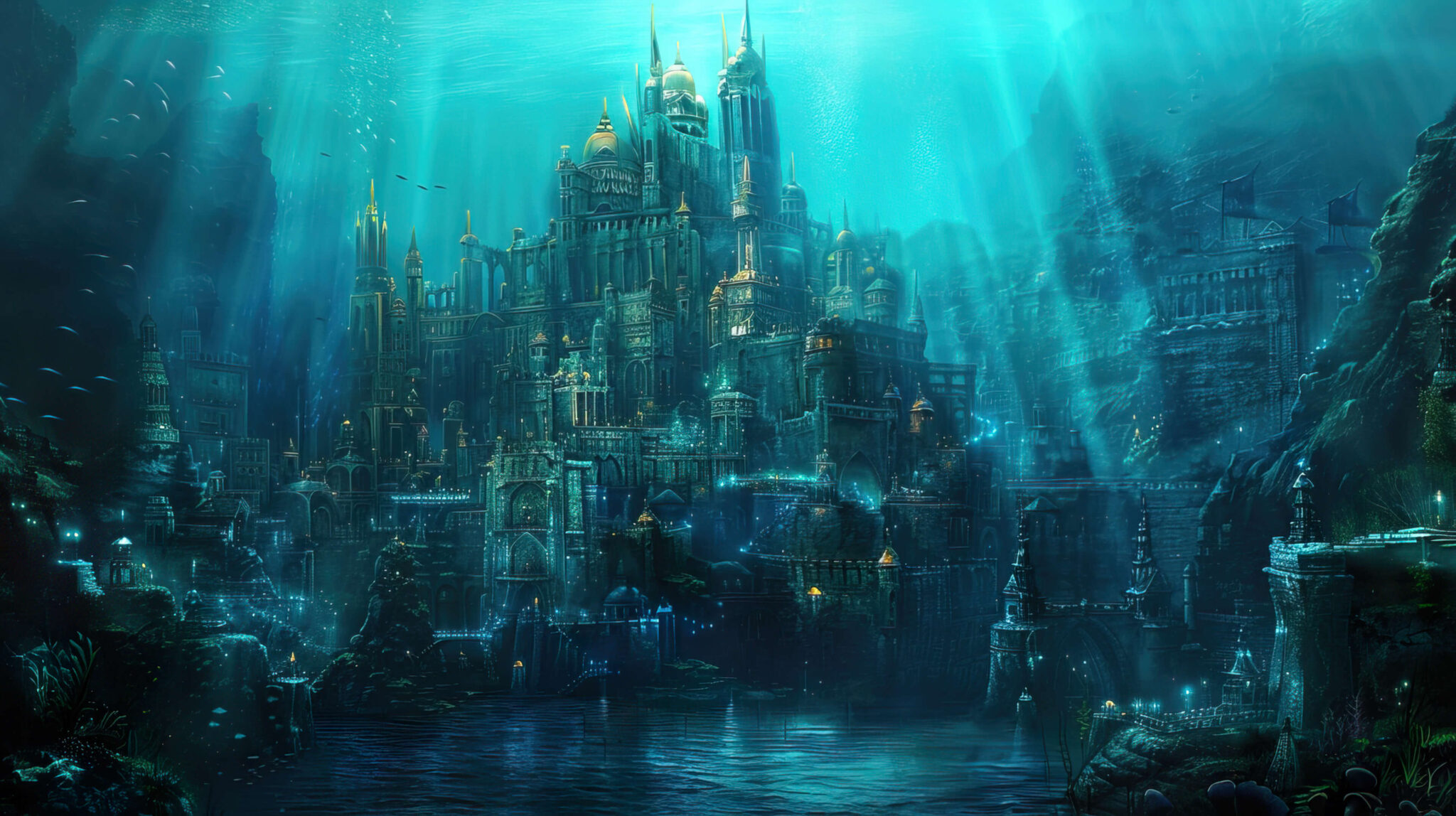 Atlantis Wallpaper, Free, 4k