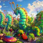 Caterpillar Wallpaper, Free, 4k
