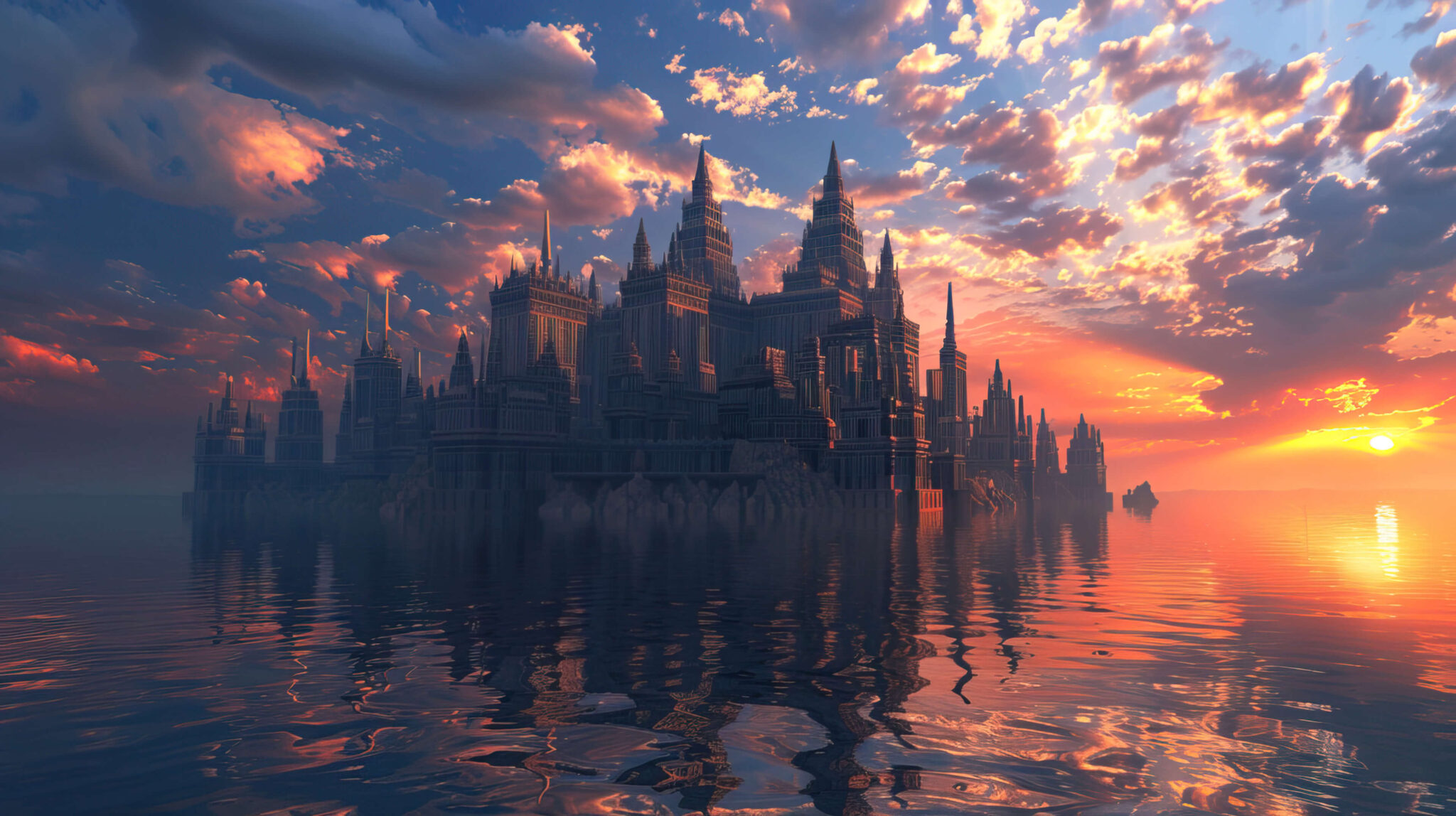 Atlantis Wallpaper, Free, 4k