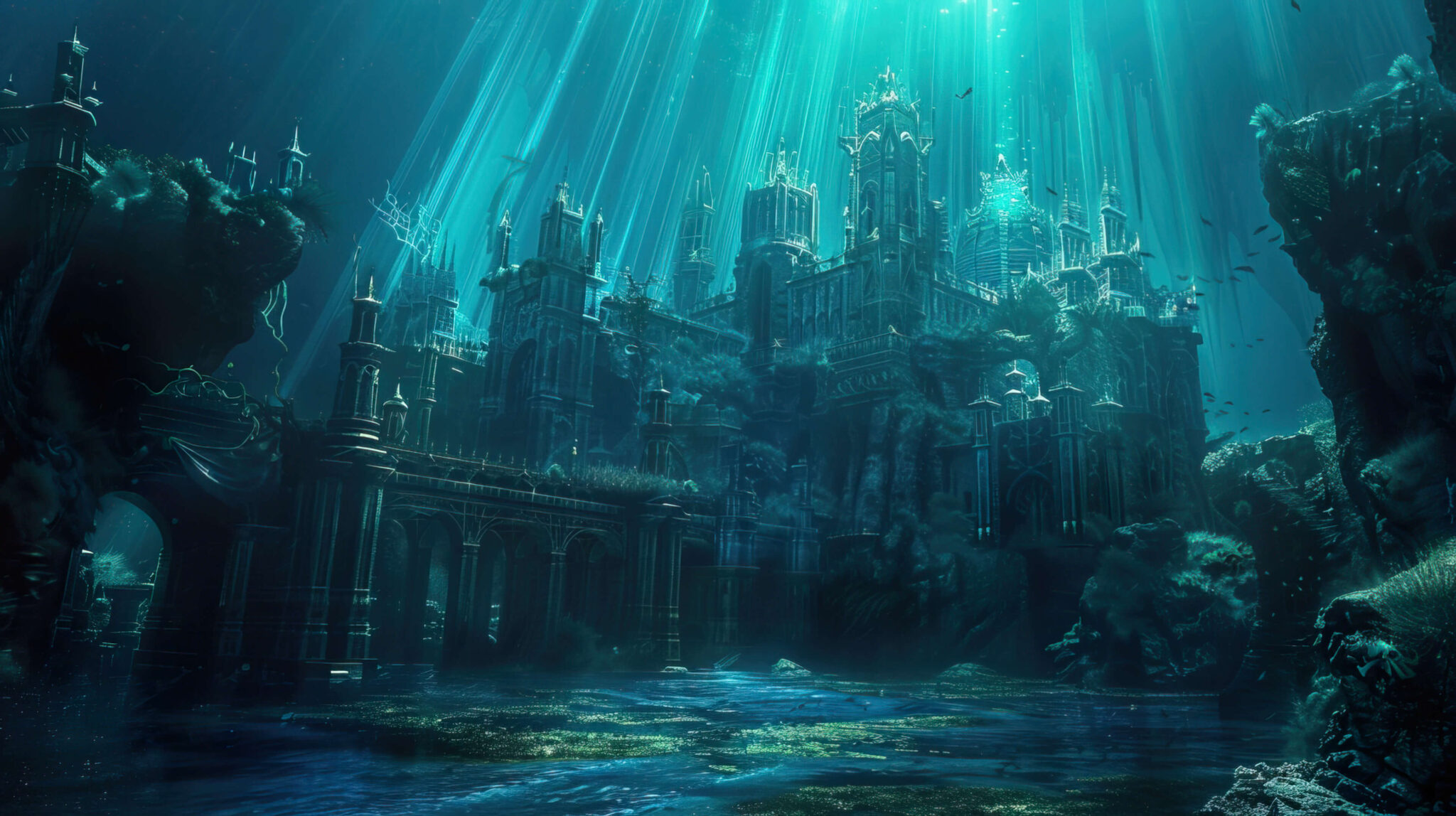 Atlantis Wallpaper, Free, 4k