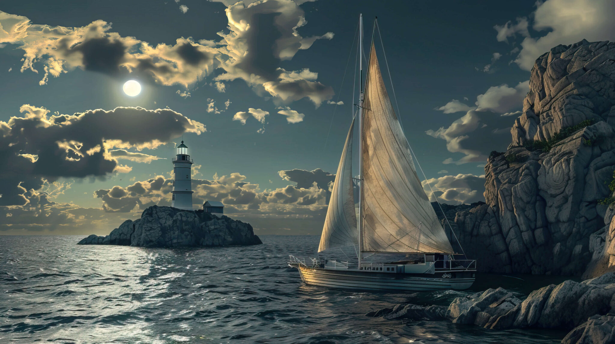 Sailboat Wallpaper, Free, 4k