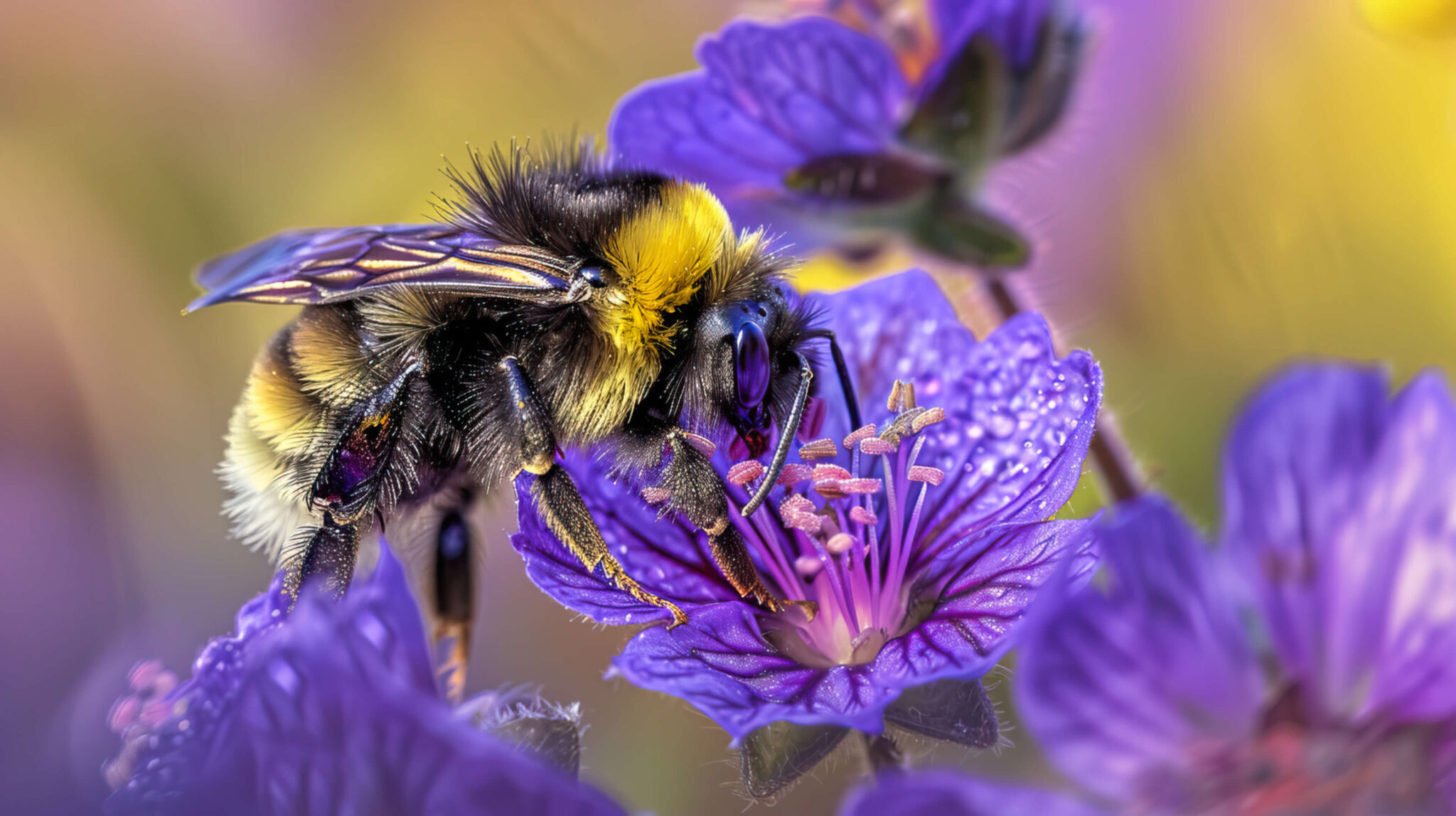 Bumble Bee Wallpaper, Free, 4k