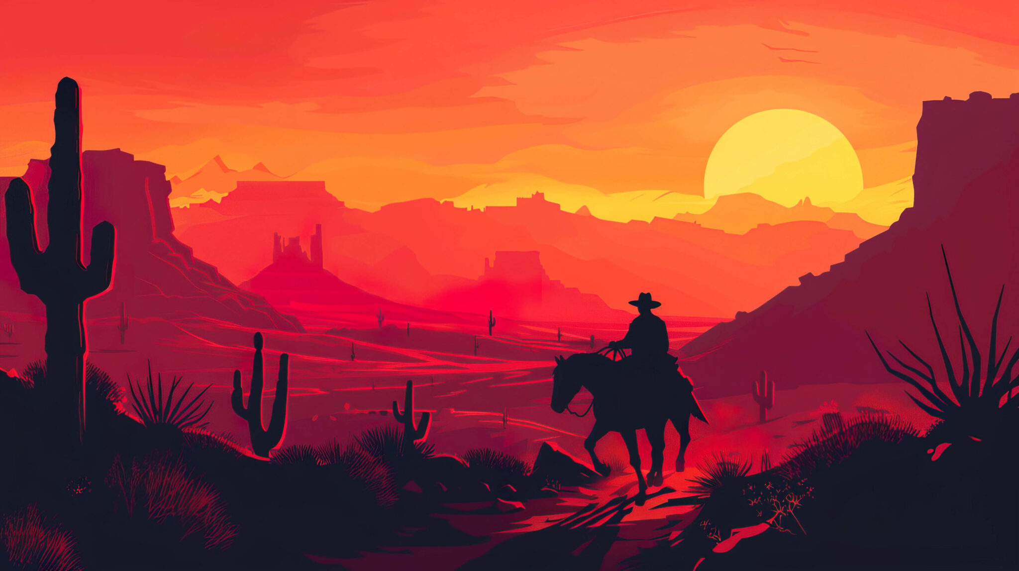 Western Wallpaper, Free, 4k