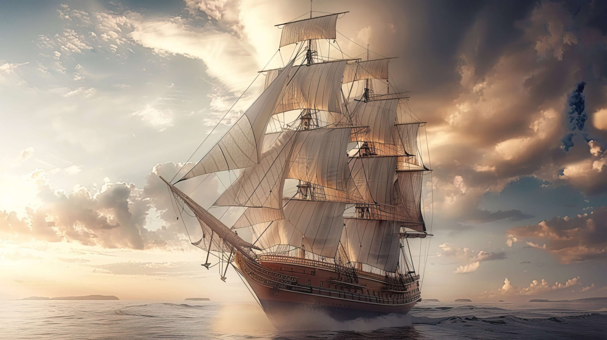 Sailboat Wallpaper, Free, 4k