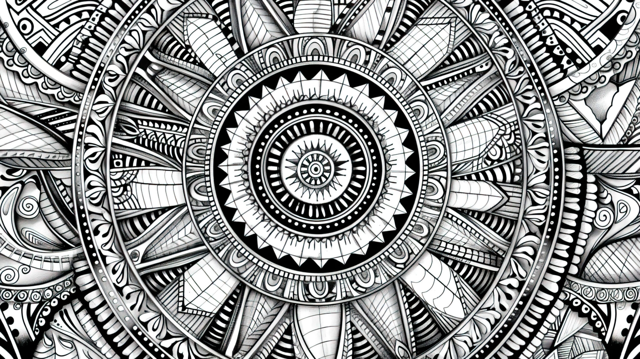 Doodle Wallpaper, Free, 4k