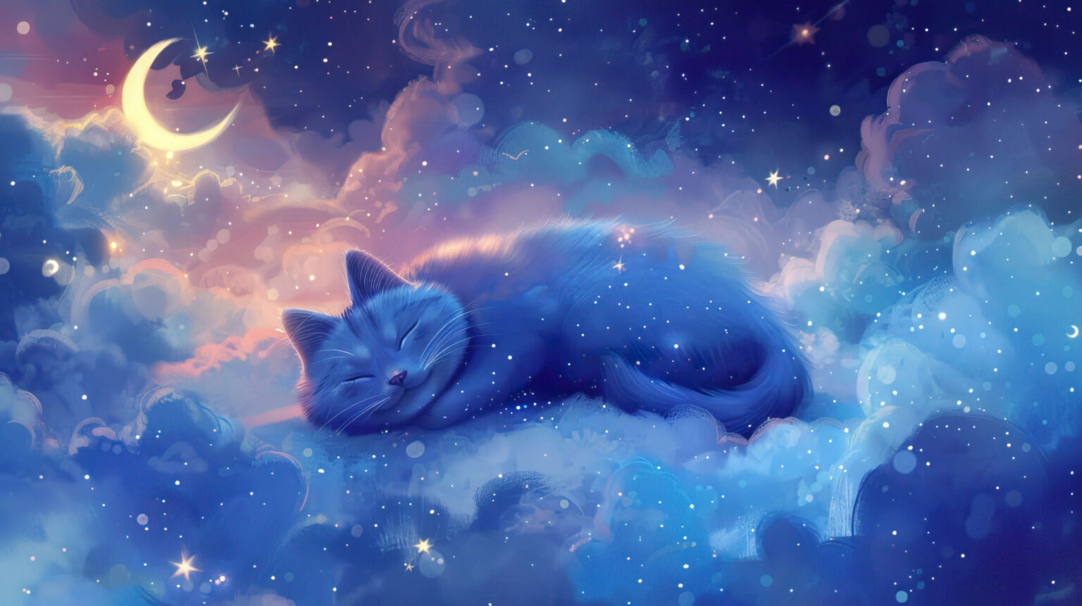 Blue Cat Wallpaper, Free, 4k