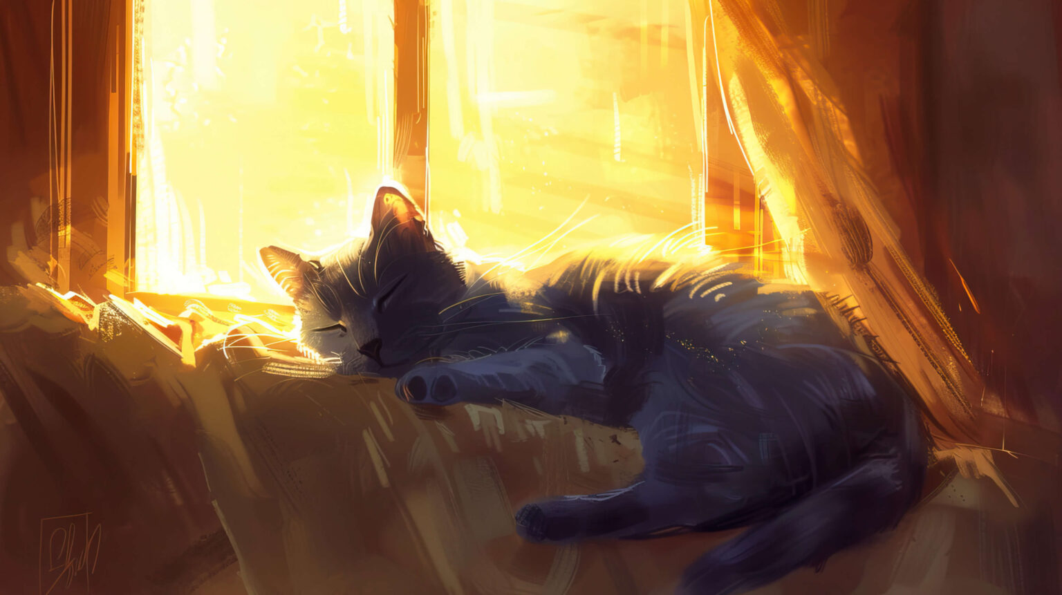 Blue Cat Wallpaper, Free, 4k