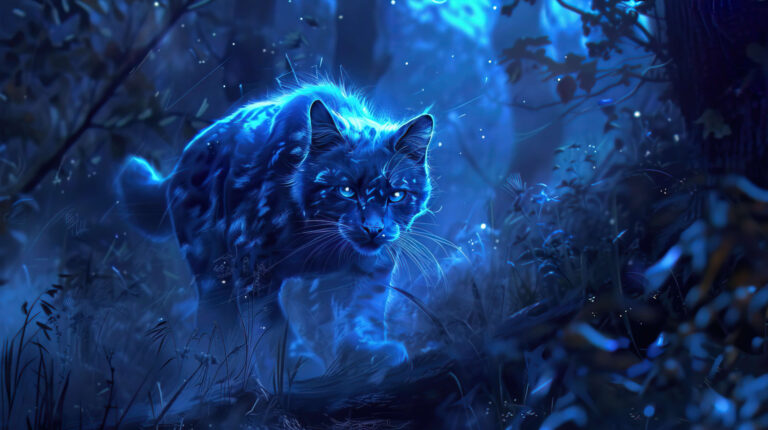 Blue Cat Wallpaper, Free, 4k