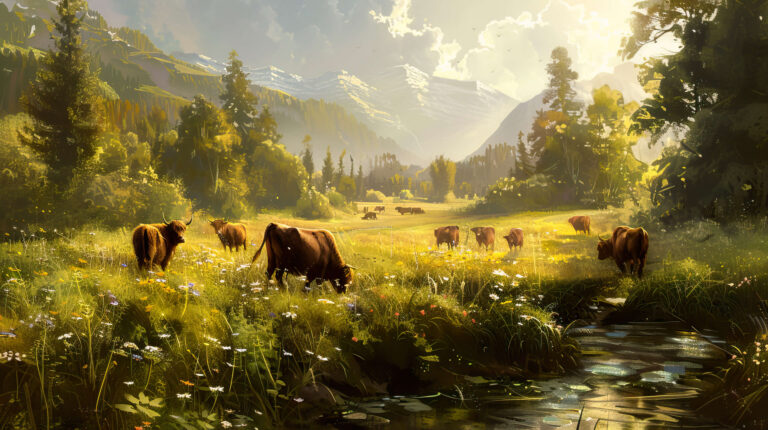 Highland Cow Wallpaper, Free, 4k