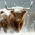 Highland Cow Wallpaper, Free, 4k