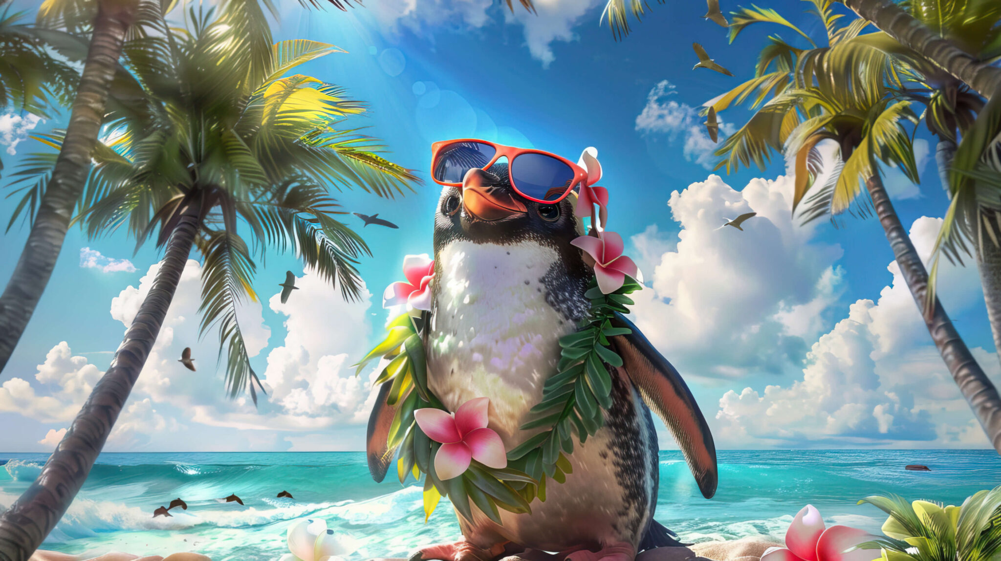 Penguin Wallpaper, Free, 4k