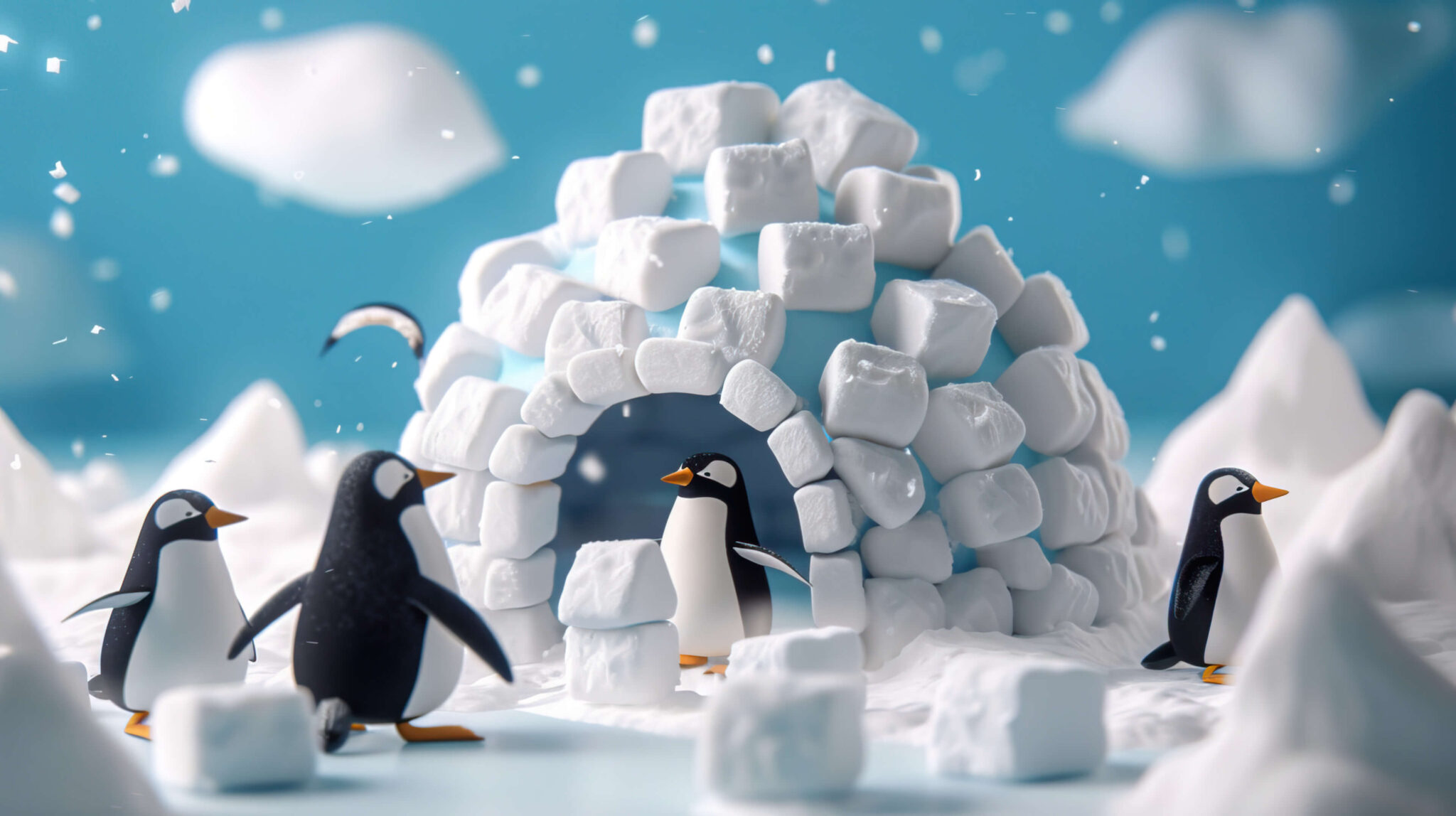 Penguin Wallpaper, Free, 4k