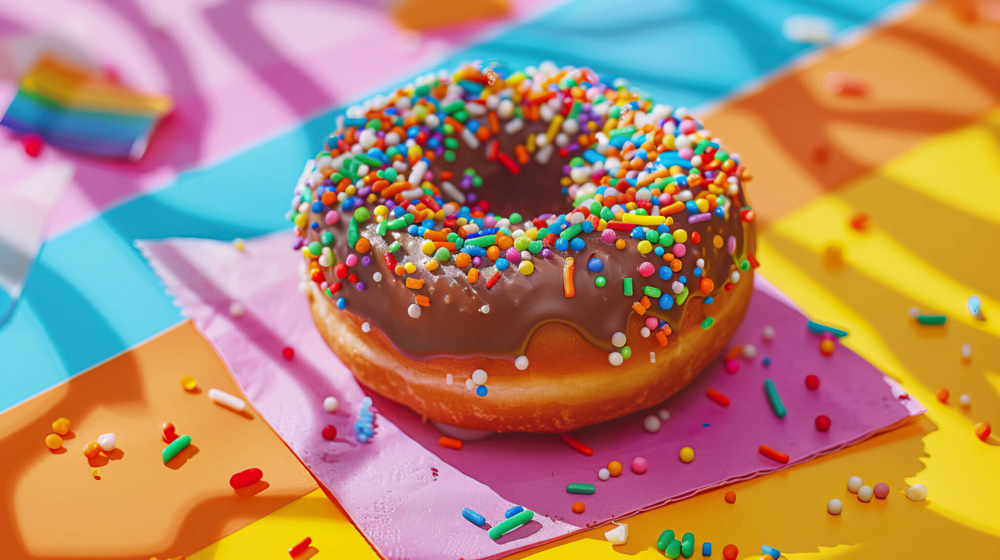 Donut Wallpaper, Free, 4k