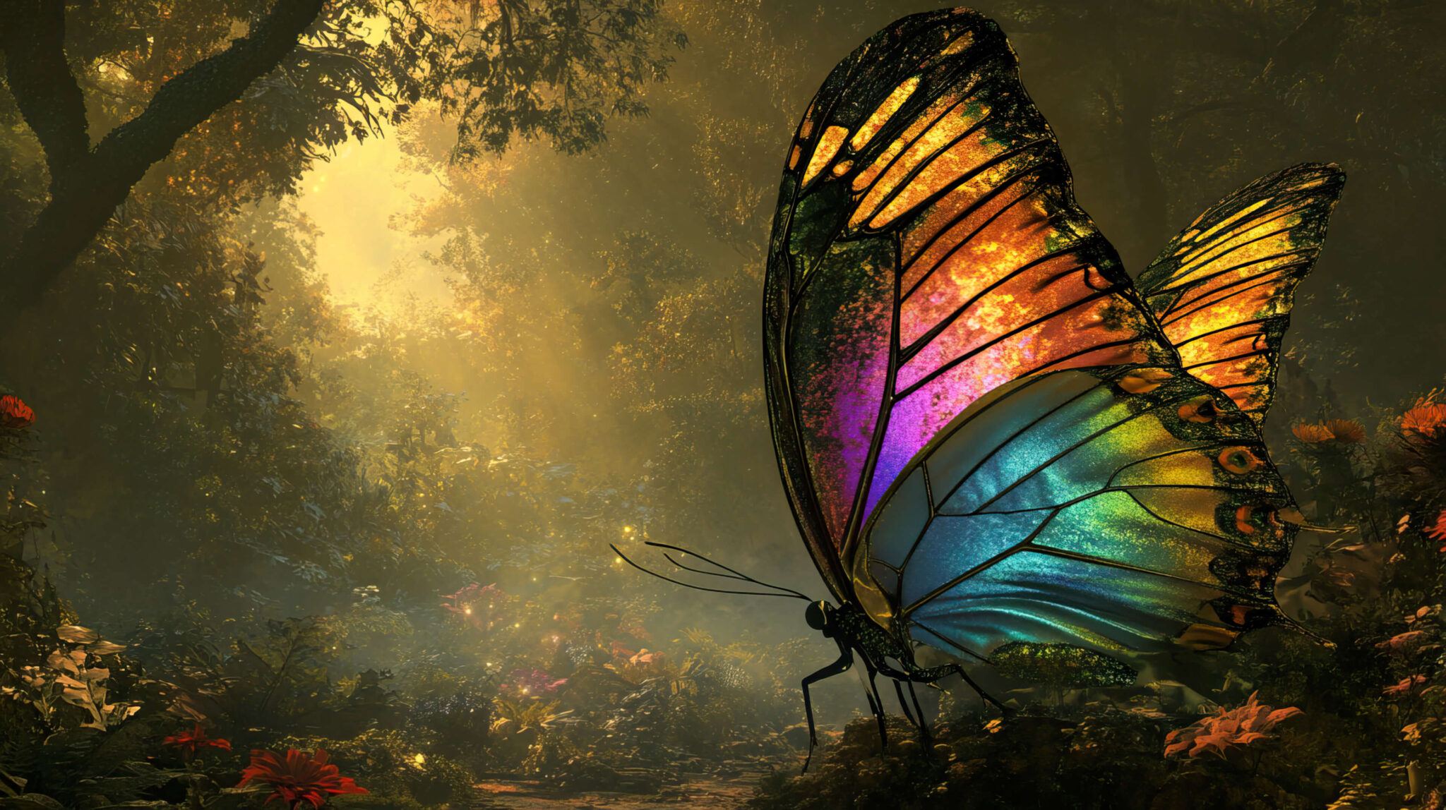 Cute Butterfly Wallpaper, Free, 4k